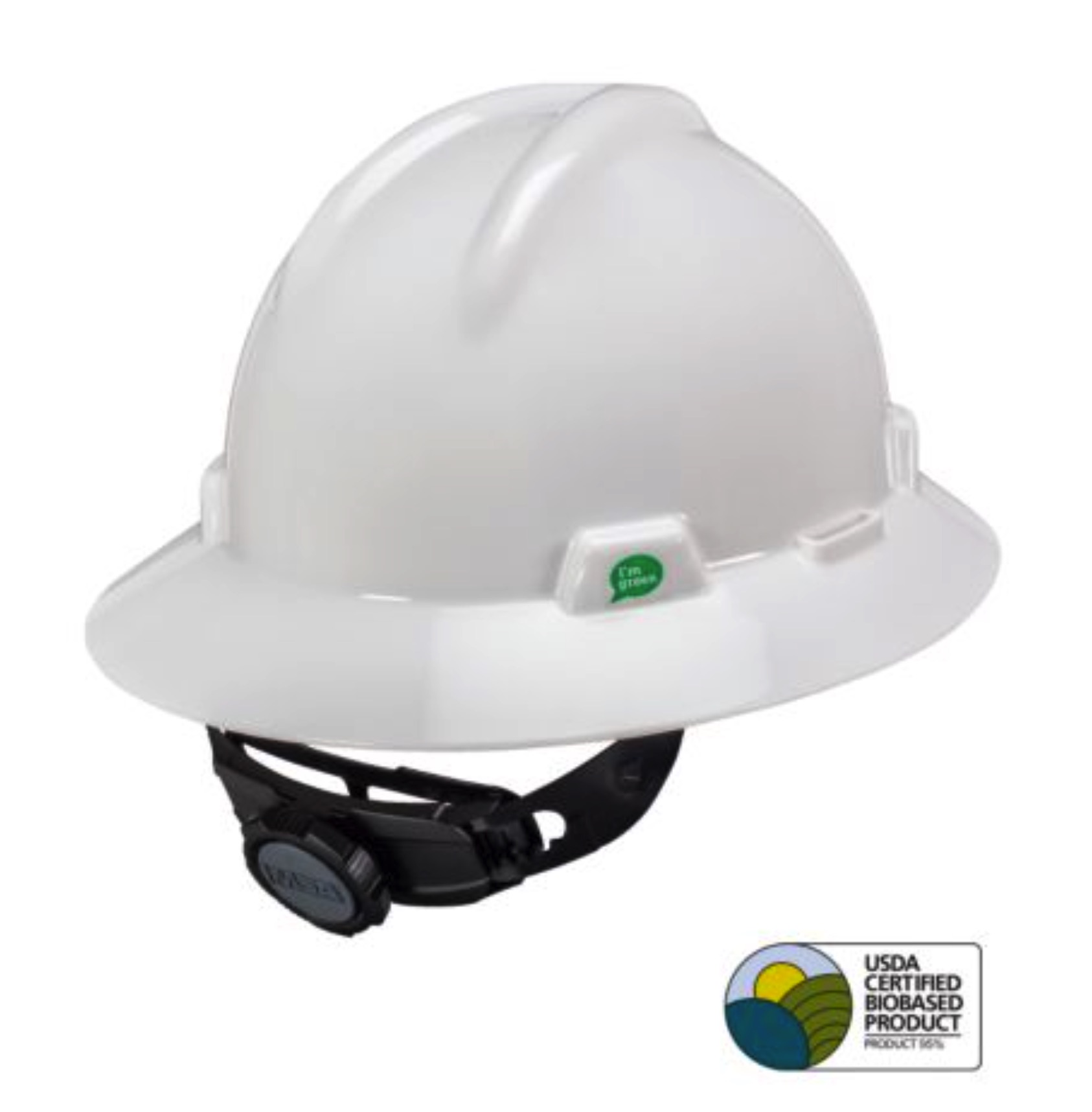 V-Gard® GREEN Full Brim Hard Hats - ULTRA-SEER INC.